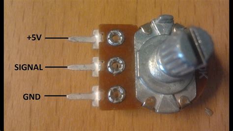 How To Wire A 3 Pin Potentiometer