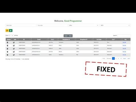 Google Apps Script Webapp Crud With Popup Modals In Datatables