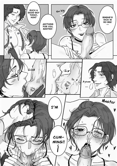 Rule 34 Ball Sucking Bishonen Blowjob Blush Canon Couple Comic Page Crossdressing Crying With