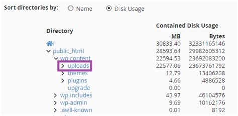 Measuring And Reducing Disk Usage In CPanel Krystal Hosting Knowledge