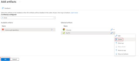 Azureportal Delete Failed Artifacts In Azure Portal Stack Overflow