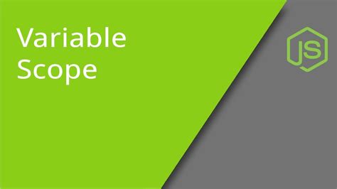 variable scope youtube