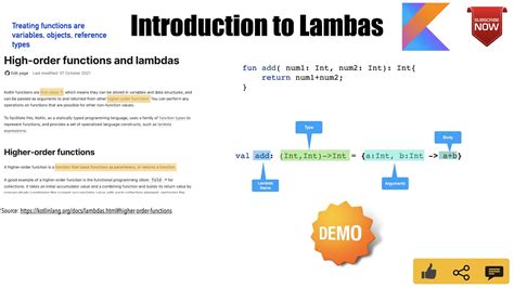 introduction to lambdas kotlin fundamentals tutorial part 31 youtube