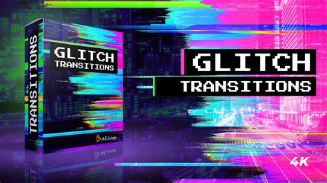 Glitch Transitions For After Effects AEJuice