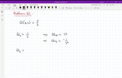solved find the four second partial derivatives of the following functions q r s r s