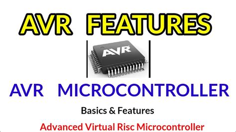 avr features avr pic avr microcontroller youtube