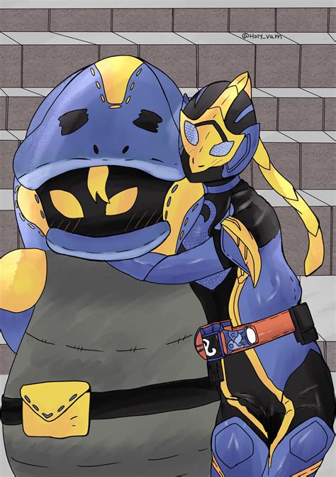 Kamen Rider Jeanne And Her Demon Drawn By Me Rkamenrider