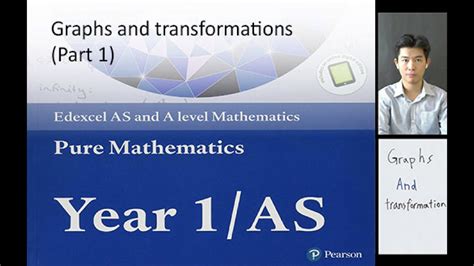 graphs and transformations part 1 gce a level edexcel math pure mathematics in chapter 4