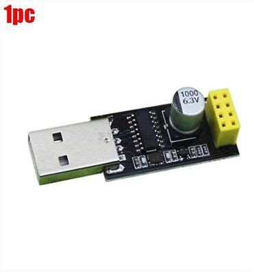 1Pcs Usb ESP8266 ESP 01 Uart GPIO0 Programmer Adapter ESP01 New Ic