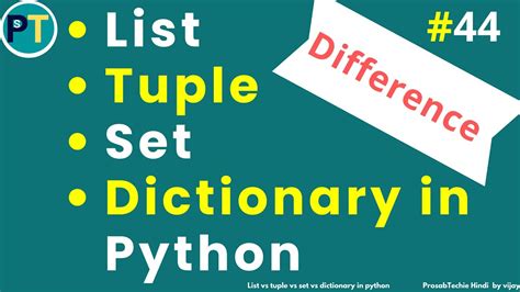 uncover secret differences between python lists tuples sets and dictionaries with examples