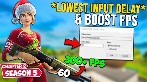 How To Get The Lowest Input Delay In Fortnite Chapter 2 Season 5
