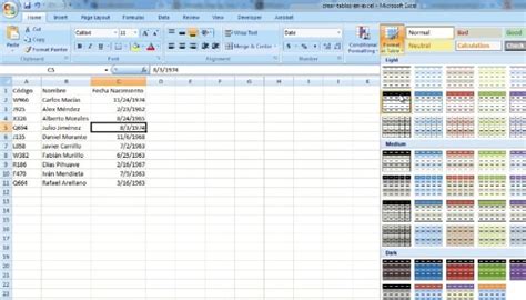 Como Hacer Una Tabla Excel Image To U