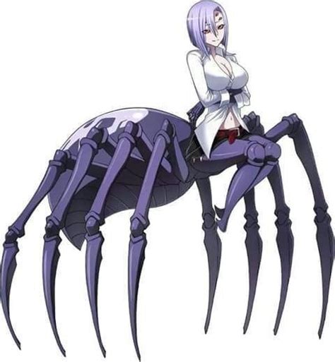Pin By Stefan Pump On Anime Monster Girl Encyclopedia Monster Musume Rachnera Anime Monsters