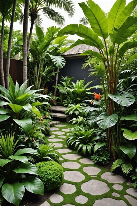 Tropical Garden Design Inspiration Create A Mini Oasis With These 20