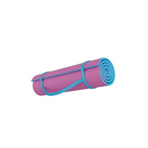 Yoga Mat 3d Illustration 10864659 PNG