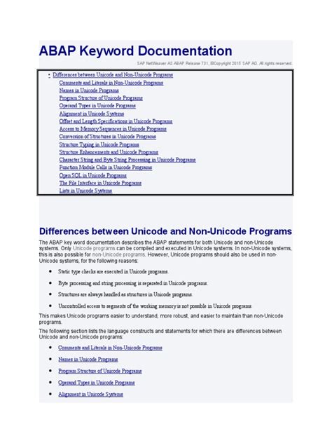 differences between unicode and non unicode programs pdf string computer science data type