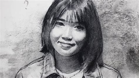 Charcoal Portrait Drawing Step By Step YouTube