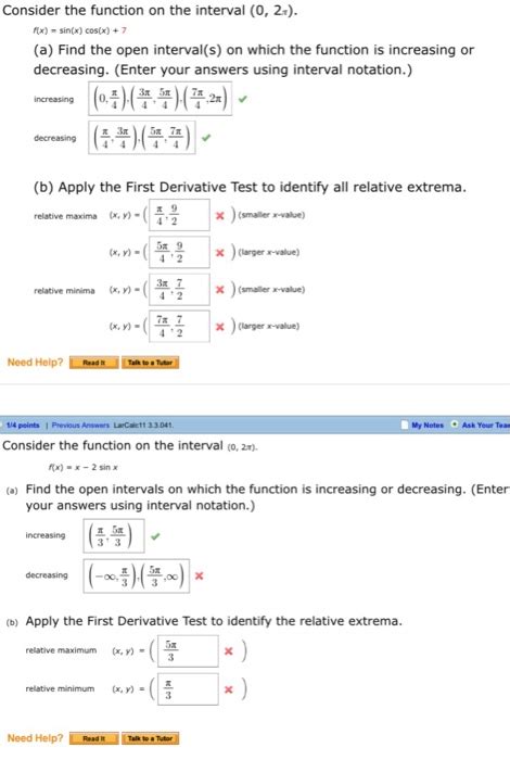 solved use the graph of f to find the largest open interval
