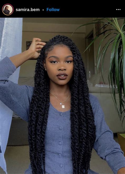 Kinky Twists Hairstyles Quick Braided Hairstyles Hairdos For Curly Hair Cute Box Braids