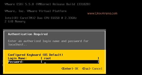 How To Recover VMware ESXi Root Password Home VMWARE Virtualization
