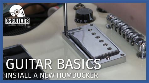 Install A New Humbucker Guitar Basics YouTube
