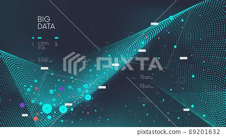 Big Data Information Flow Collection And Stock Illustration