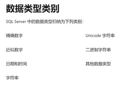 数据库：sql server 2019 数据类型 sqlserver2019 数据类型 csdn博客
