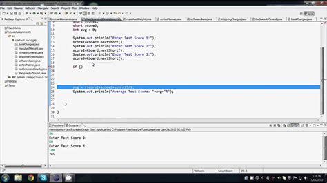java programming grade calculator youtube