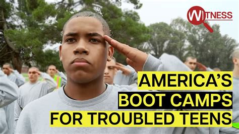 Day In The Life At A Boot Camp For America S Troubled Teens Witness