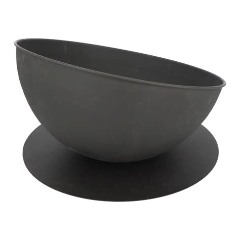 Esschert Design Fire Bowl Sloping On Disc Black Relax Outdoors