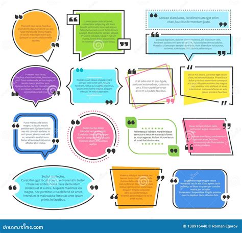 Texting Boxes Quote Text Design Info Boxes Quotation Bubble Blog