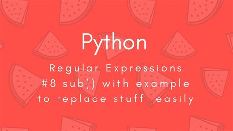 Python Regex Replace Match The 18 Correct Answer Barkmanoil