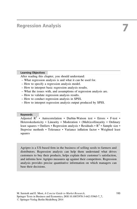 pdf regression analysis