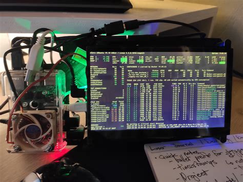 Prototype Of A Portable Dev Server Using A Raspberry PI 4 Running