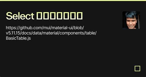 Material Ui Tables Examples CodeSandbox