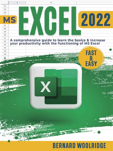 ms excel 2022 complete guide pdf microsoft excel spreadsheet
