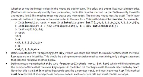 solved question 2 recursion with linked lists add the