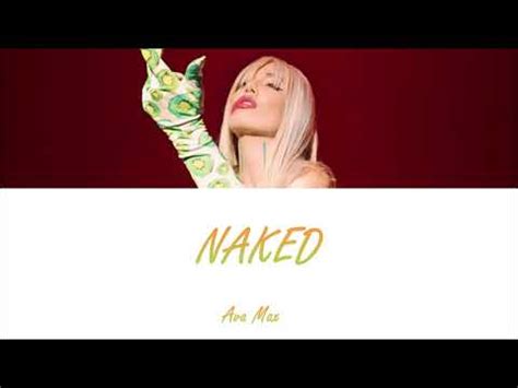 Ava Max Naked Lyrics Letra en español YouTube Ava Max Naked Lyrics Letra en español YouTube