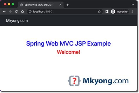 Spring Mvc Hello World Example Gradle And Jsp Mkyong