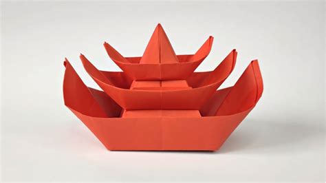 Origami SAMURAI Helmet By Tkachuk Oleksii YouTube