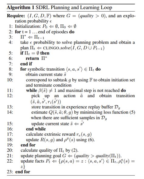 sdrl interpretable and data efficient deep reinforcement learning leveraging symbolic planning