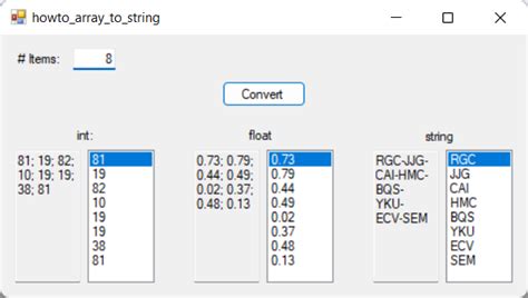 C Helper Convert Delimited Strings To And From Arrays Of Values In C