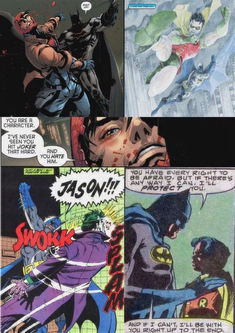 Bruce You Choose To Protect Jason And You Would Never Hit Harder Than Joker What Is Going On