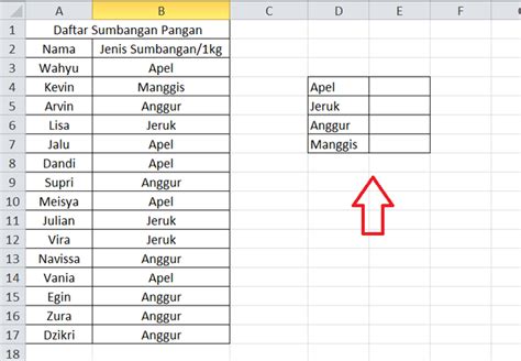 Rumus Excel Menghitung Jumlah Data Yang Sama Kumparan