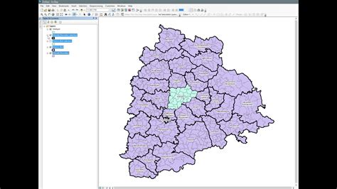 ArcGIS 10 X Selection Create Layer From Selected Features Export