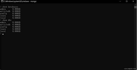 Mongodb Shell Shell Mongo Csdn