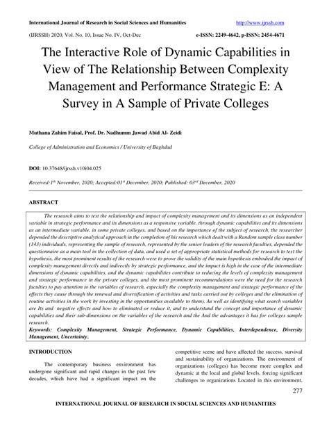 [pdf] the interactive role of dynamic capabilities in view of the relationship between