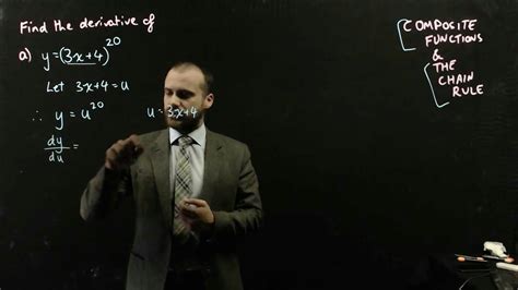 composite functions and the chain rule youtube