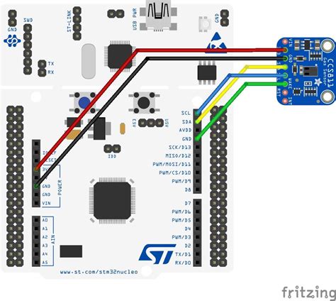 stm32 nucleo and ccs911 sensor mbed example mikro blog