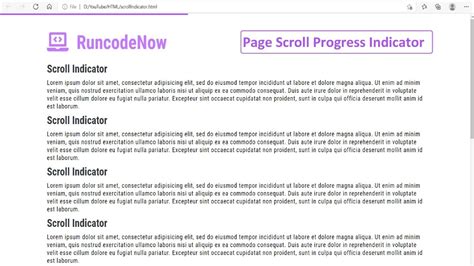 page scroll progress indicator using html css javascript scroll hot sex picture